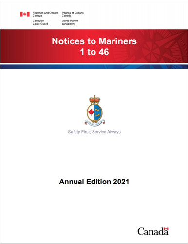 Notices to Mariners 1 to 46 Annual Edition 2024 | Canada Nautical