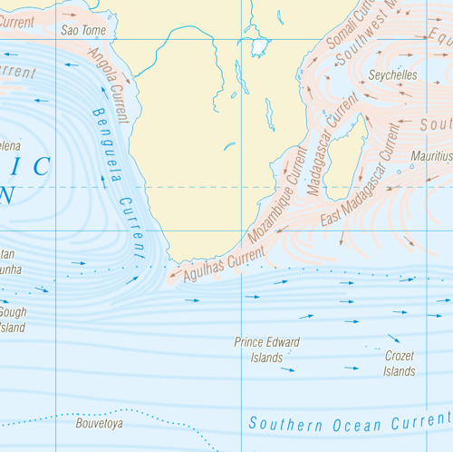 Ocean Currents Map | Canada Nautical