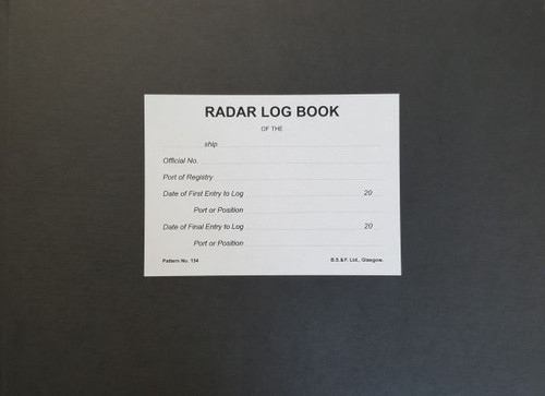 Radar Log Book | Canada Nautical