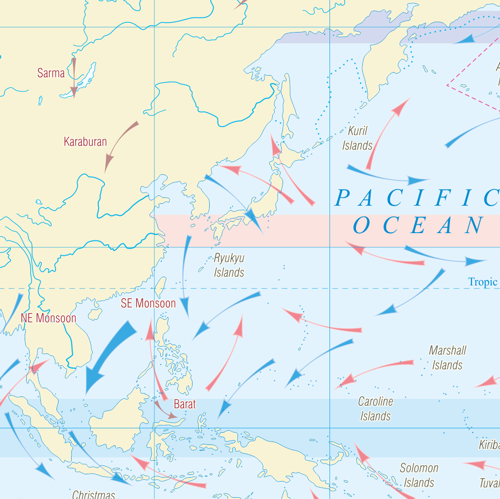 Global Wind Patterns Map Canada Nautical