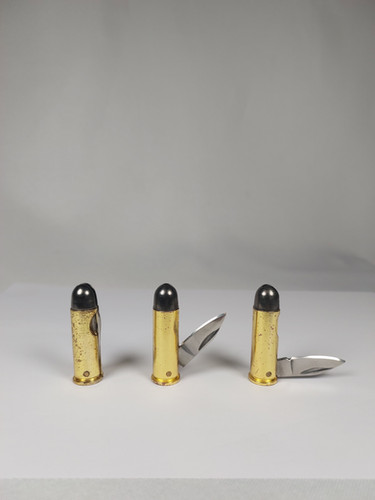 Novelty bullet pen knives | Tom Boynton Antiques