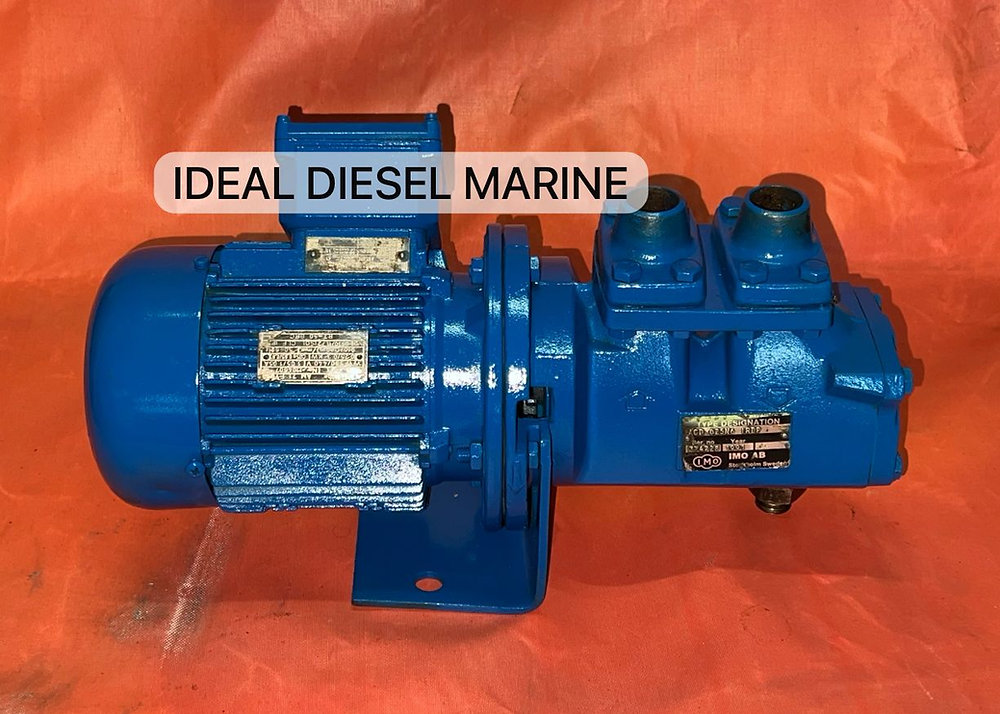 IMO PUMP ACD 025N6 IRBP NEW AVD025N6IRBP REPAINTED NEW With electric motor