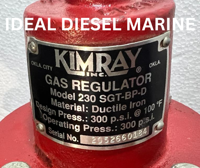 NEW 230 SGT-BP-D Kimray Gas Regulator 230SGT-BP-D Configuration Code ...