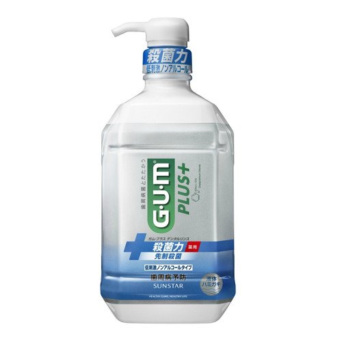 Sunstar Gum Plus Dental Rinse Hypoallergenic Non-Alcoholic Type 900ML ...