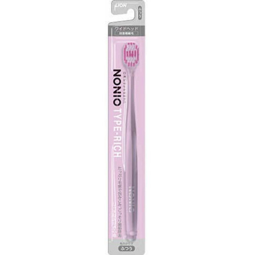 LION NONIO Toothbrush TYPE-RICH Normal | Omakase JP Wholesale