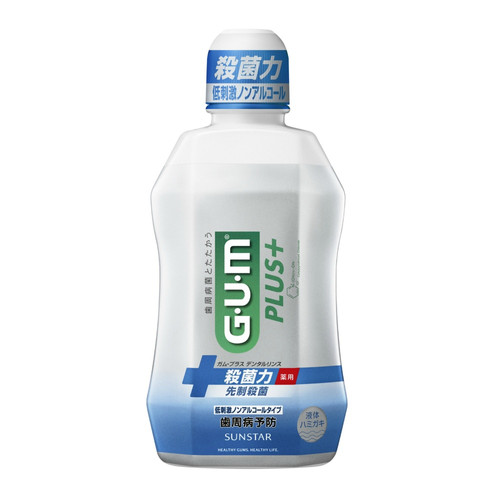 Sunstar Gum Plus Dental Rinse Hypoallergenic Non-Alcohol Type 450ML | Omakase JP Wholesale