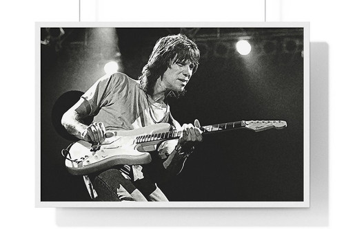Jeff Beck, Rock Legends, Graphic Poster, Blues Rock, Psychedelic Rock ...
