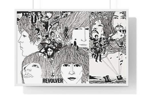 Beatles, Revolver Album Cover, Rock, Pop, Psychedelia, Beatles Poster ...