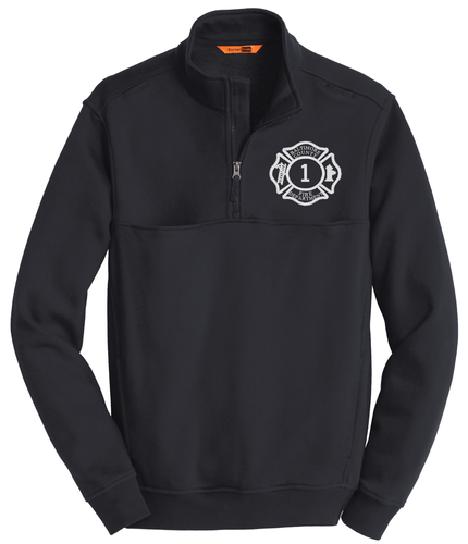 S1 BCoFD CornerStone® 1/2-Zip Job Shirt (E) | Bad Lab Apparel