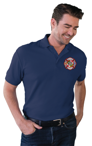 Co36 Blue Generation Short Sleeve Polo (E) | Bad Lab Apparel