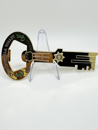 CHUCKAWALLA STATE PRISON FOLGER ADAM PRISON KEY BOTTLE OPENER COIN (not ...
