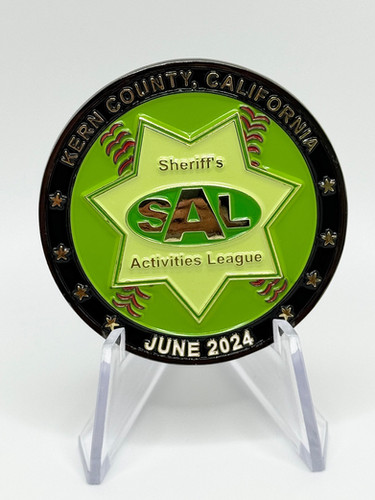 2024 SAL SOFTBALL TOURNAMENT COIN(not for sale) CUSTOM ORDER | MARTINEZ ...