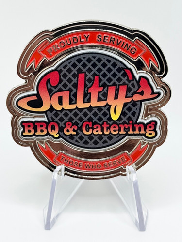 SALTY’S BBQ CHALLENGE COIN (not for sale) CLIENT CUSTOM ORDER ...
