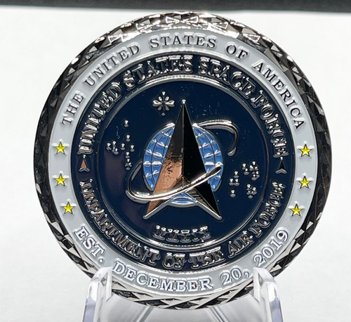 U.S. SPACE FORCE CHALLENGE COIN | MARTINEZ-MARTINEZ LI