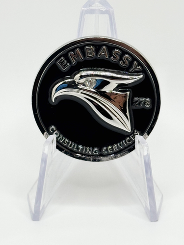 EMBASSY LAPEL PIN (not for sale) | MARTINEZ-MARTINEZ LI