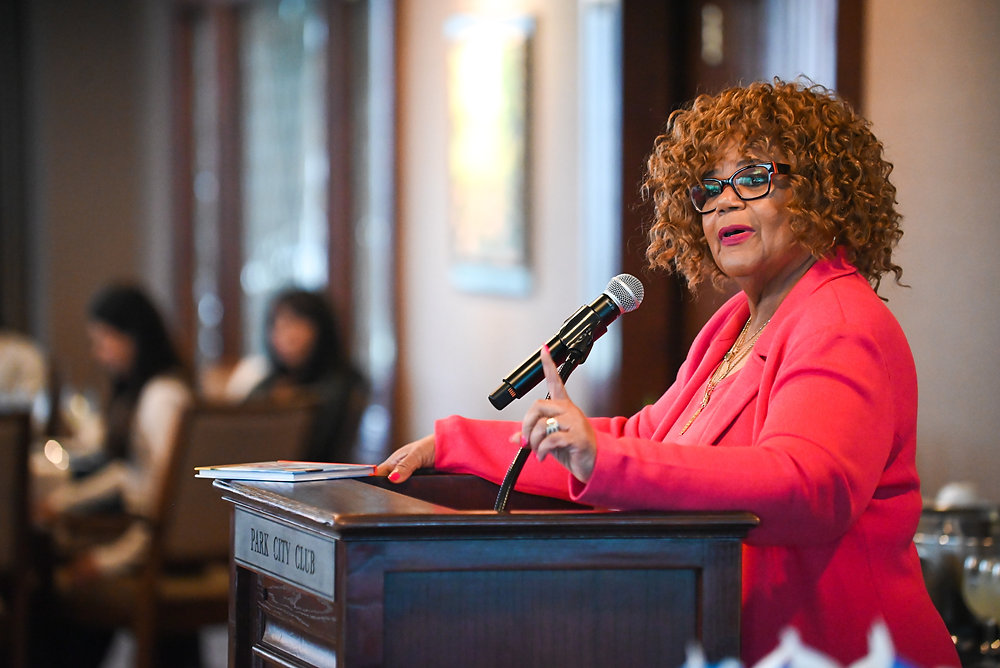 Famed Educator Shirley Ison-Newsome Honors FLP Students