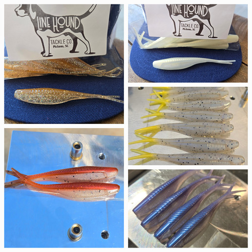 4" Tracer Shad | Line Hound Tackle Co