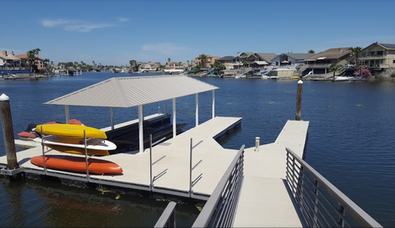 Phillips Brothers Fabrication | Boat docks, floating pool decks ...
