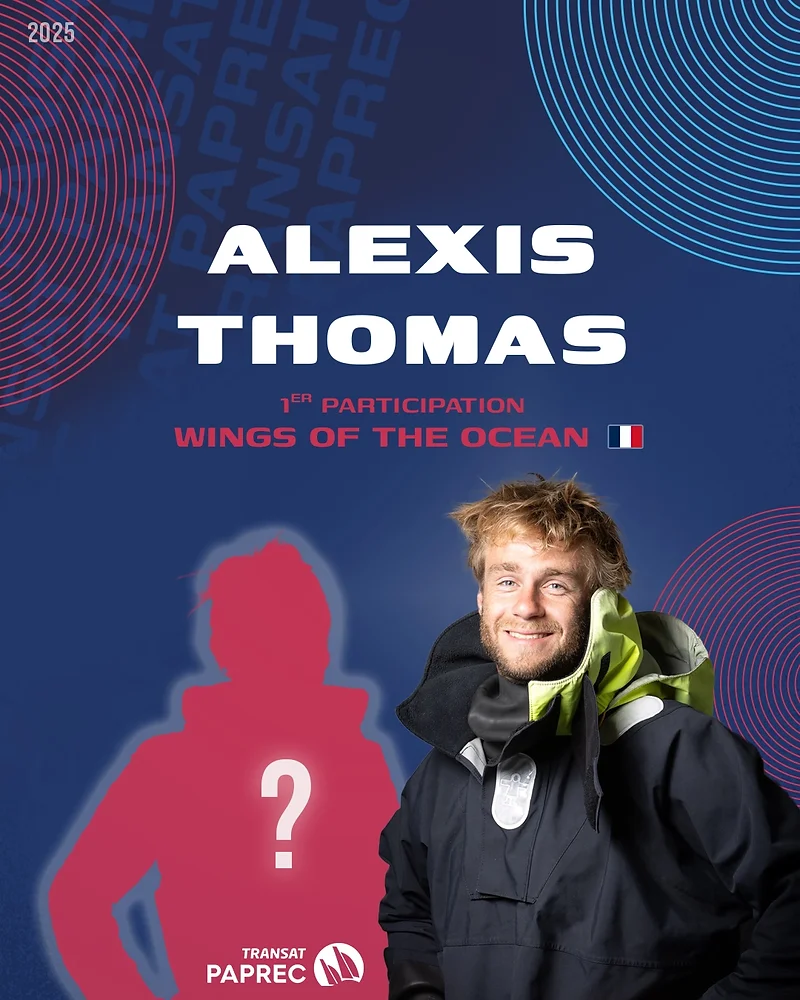 Alexis Thomas sera au départ de la Transat Paprec pour la première fois ...