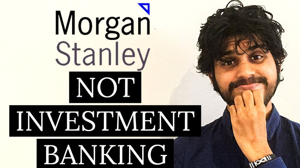 How MORGAN STANLEY makes MONEY