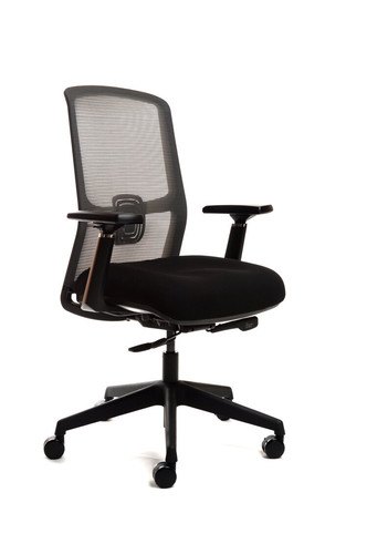 Seating Source Black Ergonomic Task Chair | Shore Total Showroom