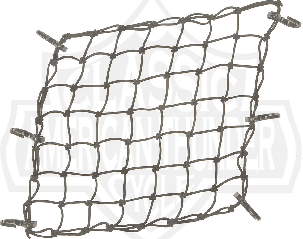 Adjustable Cargo Net Black | ClassicAmericanThund