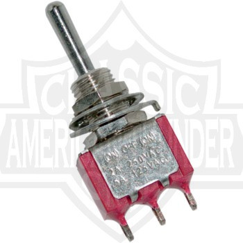 Air Ride Mini Switch - 5A , 1/4" Hole | ClassicAmericanThund