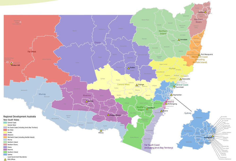Compilation of Occupations for NSW 491 across all regional areas