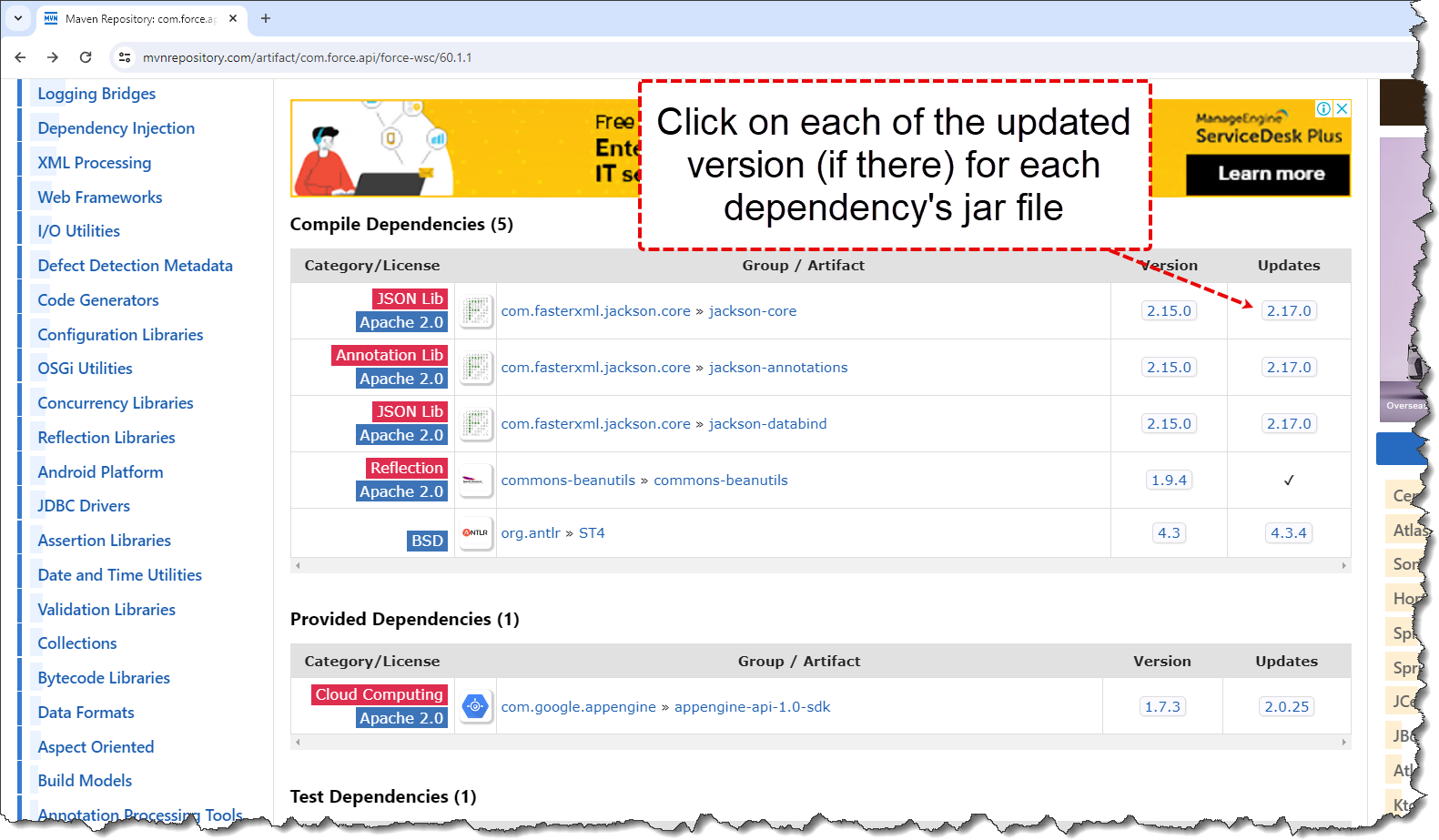 Java, WSC, JWT and Connected Apps