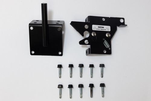 Compact Gate Latch - Black | Gate Hardware | DIY & Commercial