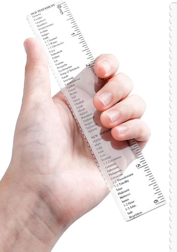 RULER: Christian Bookmark for Underlining (Books of Old & New ...