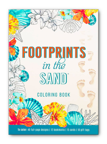 COLORING BOOK: Footprints in the Sand | Impact
