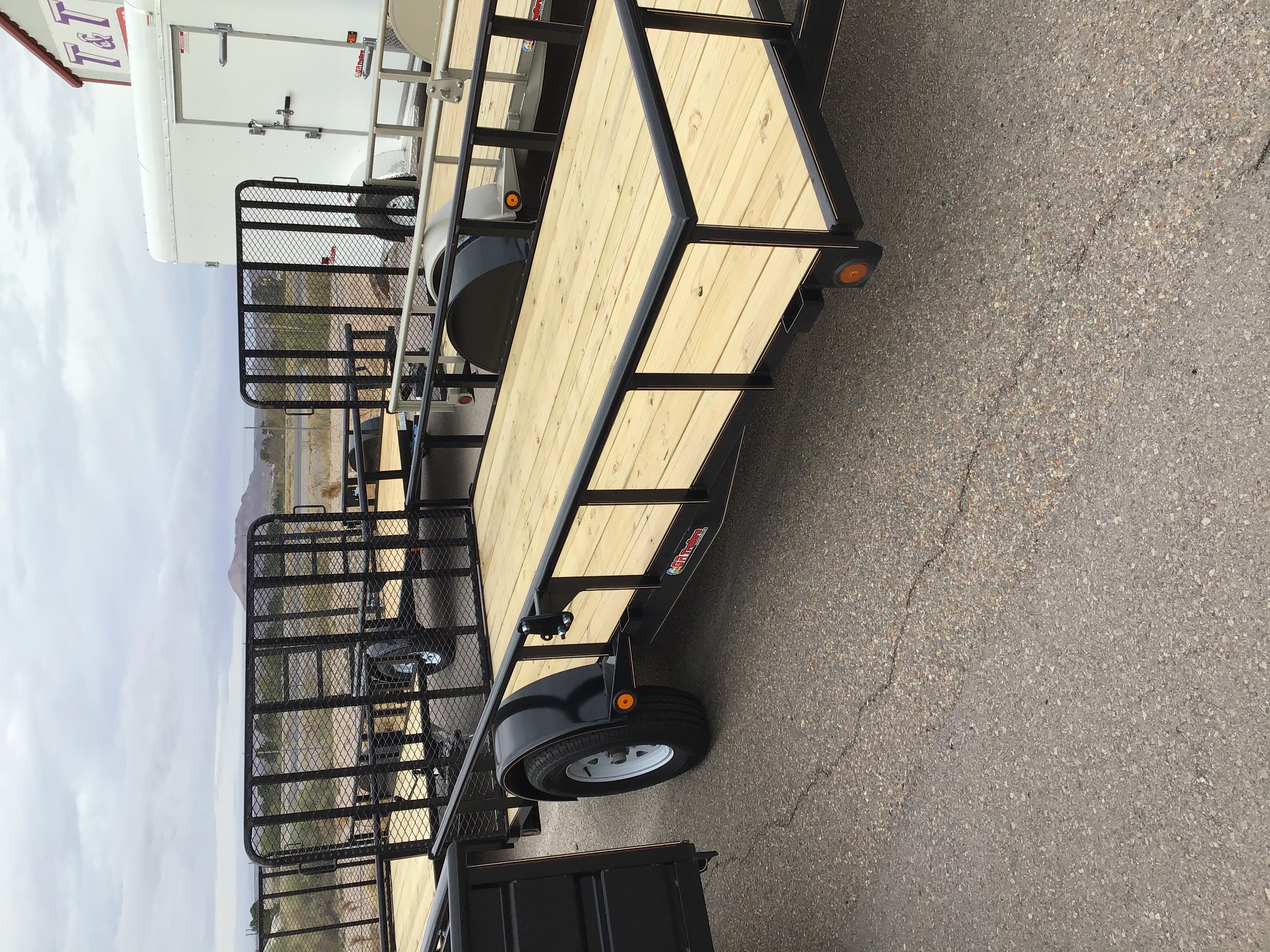 Single Axle Utility Trailers | tandttrailers