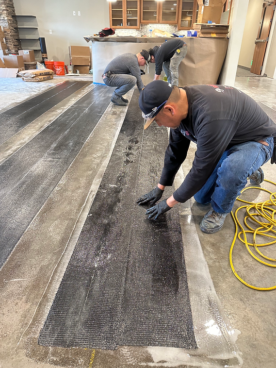 Concrete Slab Strengthening | SRS