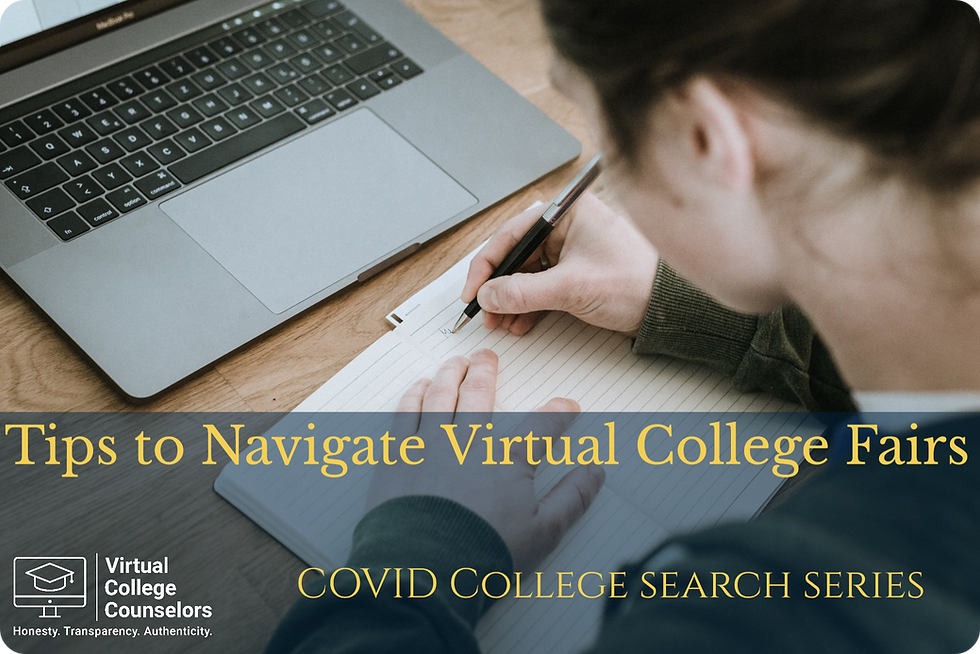 Tips to Navigate Virtual College Fairs