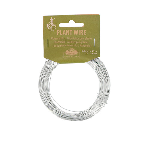 Galvanised Plant Wire - 50m | shellonearth