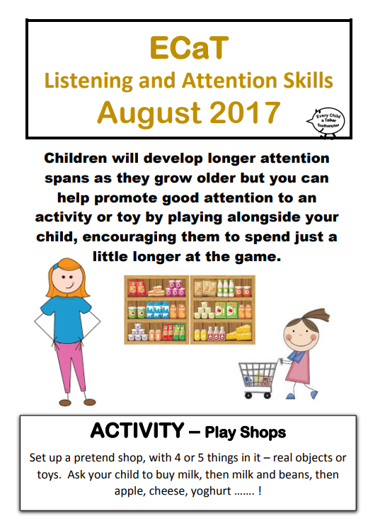 EVERY CHILD A TALKER (ECAT) | olive