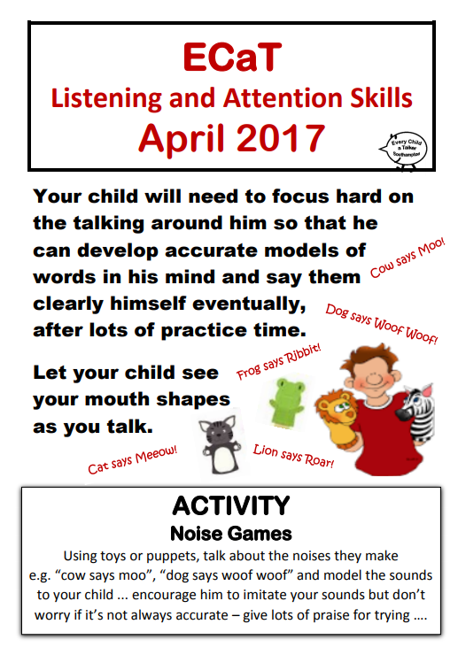 EVERY CHILD A TALKER (ECAT) | olive