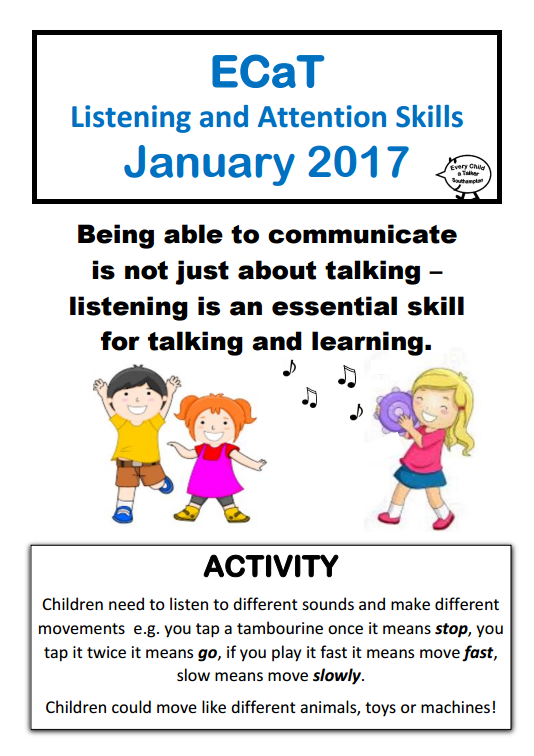 EVERY CHILD A TALKER (ECAT) | olive