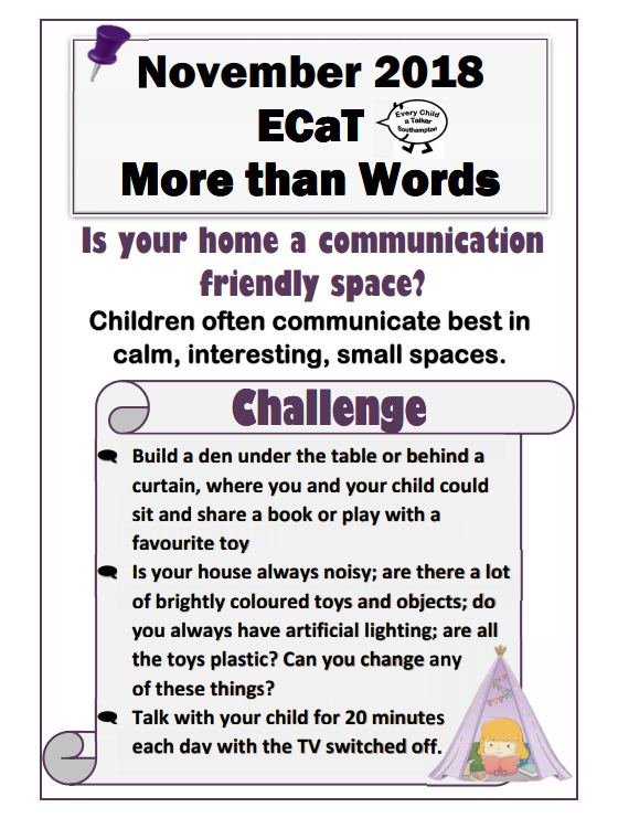 EVERY CHILD A TALKER (ECAT) | olive