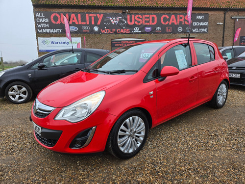 VAUXHALL CORSA EXCITE 1.2 PETROL 5 DOORS | Wolf Cars & Vans Ltd