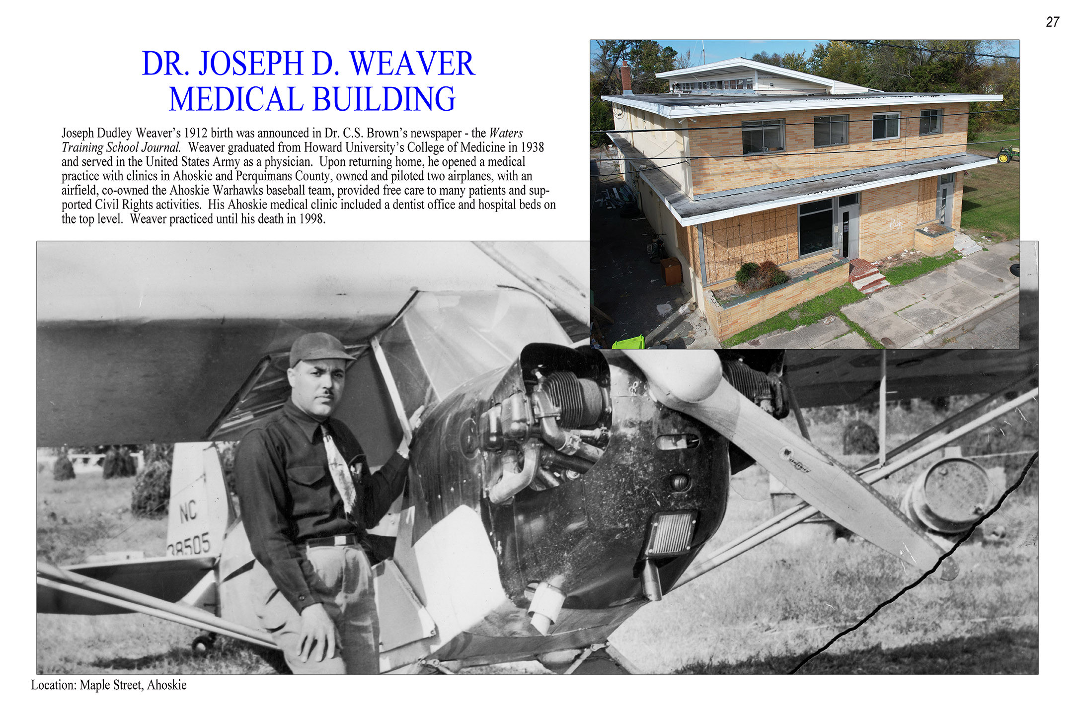 Winton Triangle Exhibit Talk at Glen Echo's Photoworks | Chowan Discovery