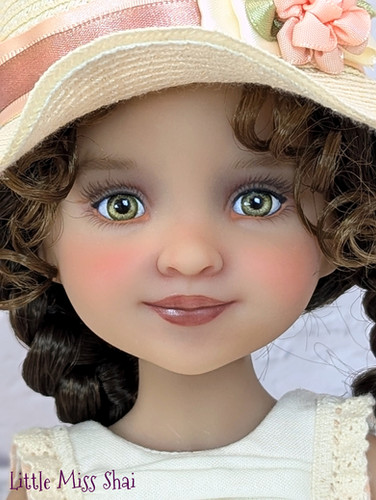 Genevieve Ruby Red Fashion Friends Custom LE OOAK Artist Doll Dianna Ef ...