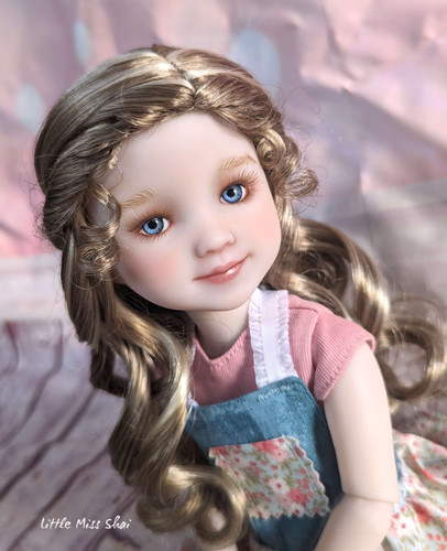 Maelyn Ruby Red Fashion Friends Artist Doll OOAK | Little Miss Shai