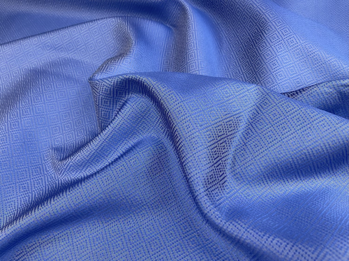 LIGHT BLUE BROCADE SILK | Buathongthaisilk