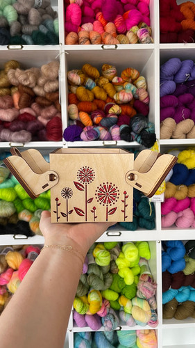 Lemonwood Yarn Box | The Bloomin' Spindle