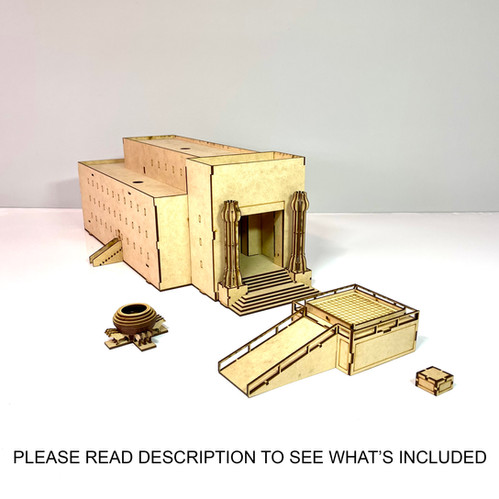 Solomon's Temple Scale Model - 1:80 Scale | Ancientbiblemodels