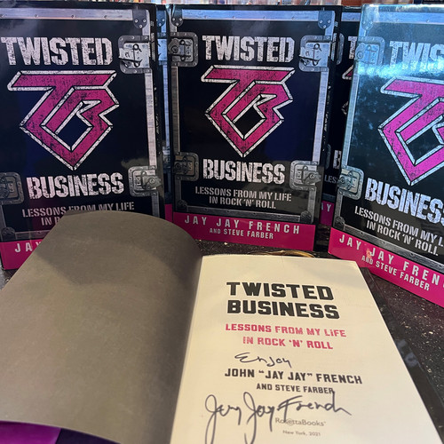 **AUTOGRAPHED* Jay Jay French "Twisted Business" Book | Looney Tunes ...
