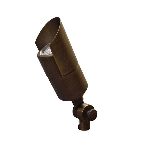 Bullet LED Landscape Light Brass | Greenfield Supplies