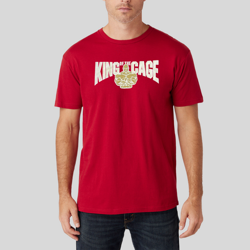 KOTC (RED) PUFF PRINT LOGO TEE | King of the Cage
